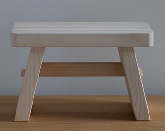 Japanese Sugi Bath Stool, Made in Japan - Etsy