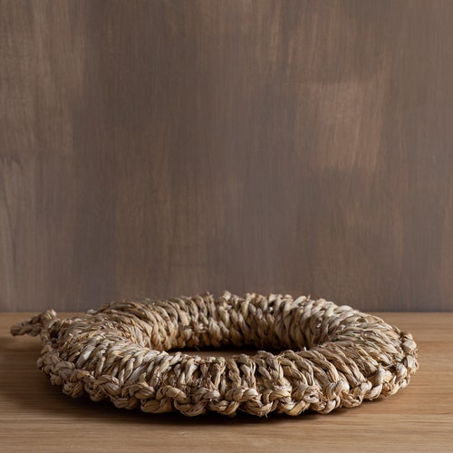 Japanese Straw Trivet Large - Etsy