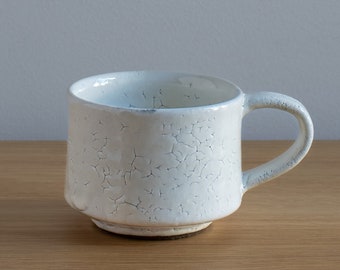 Ceramic Coffee Mug With Handle | Japanese Retro Style Tea Cup ...