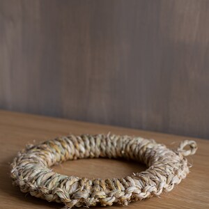 Japanese Straw Trivet Medium - Etsy