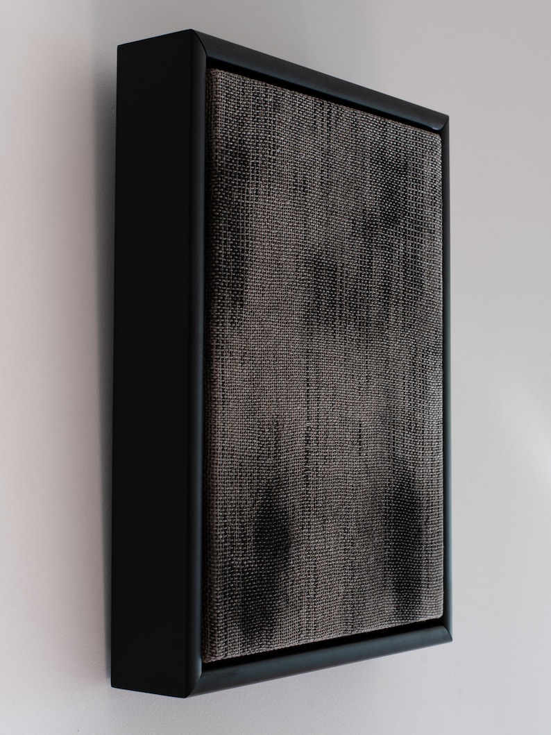 Framed Weaving - Poem No.1: Mist With Shadows - Etsy