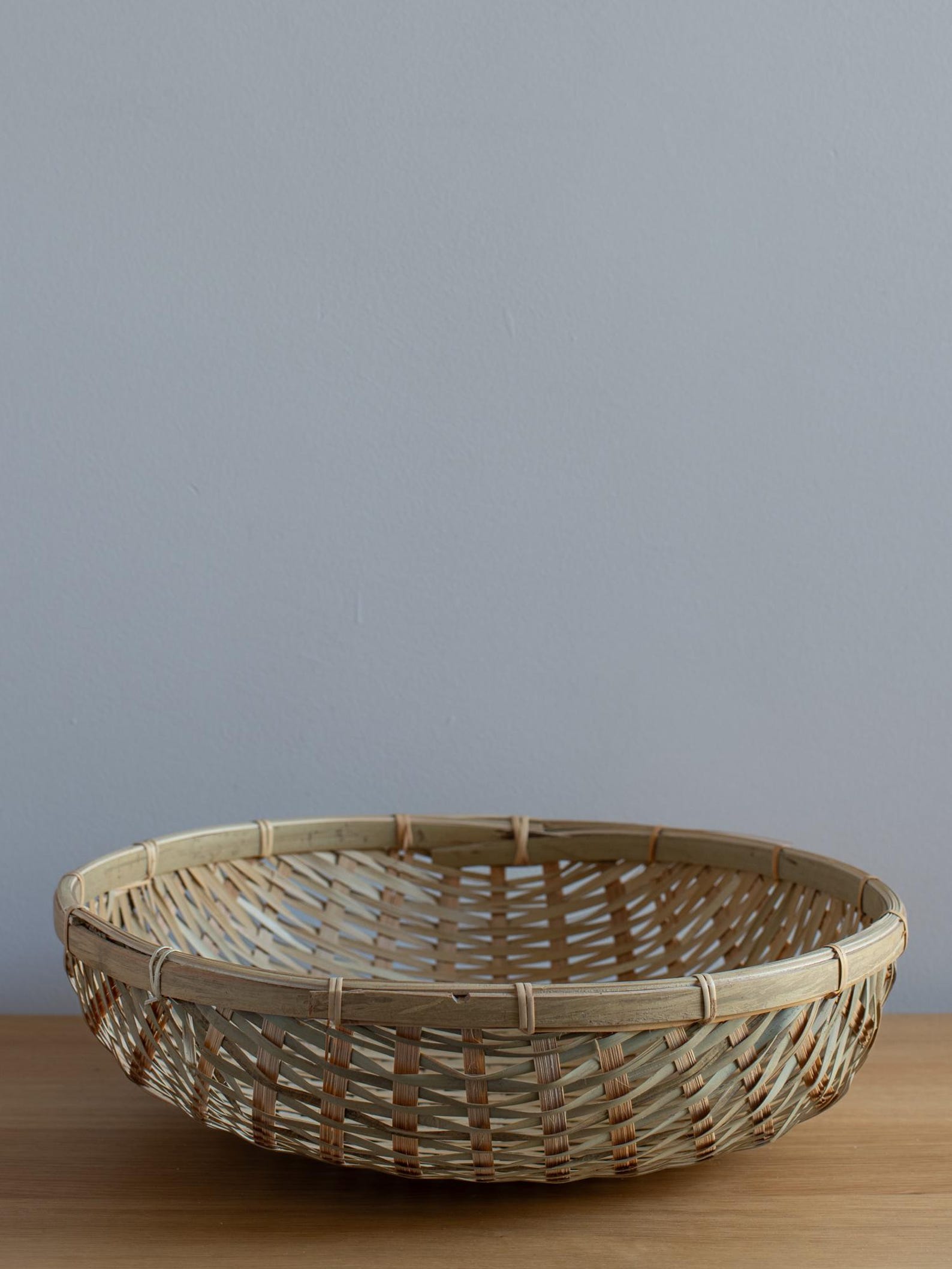 Deep Bamboo Colander - Etsy