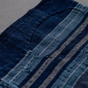 Antique Japanese Indigo Striped Patchwork Boro Textile - Etsy