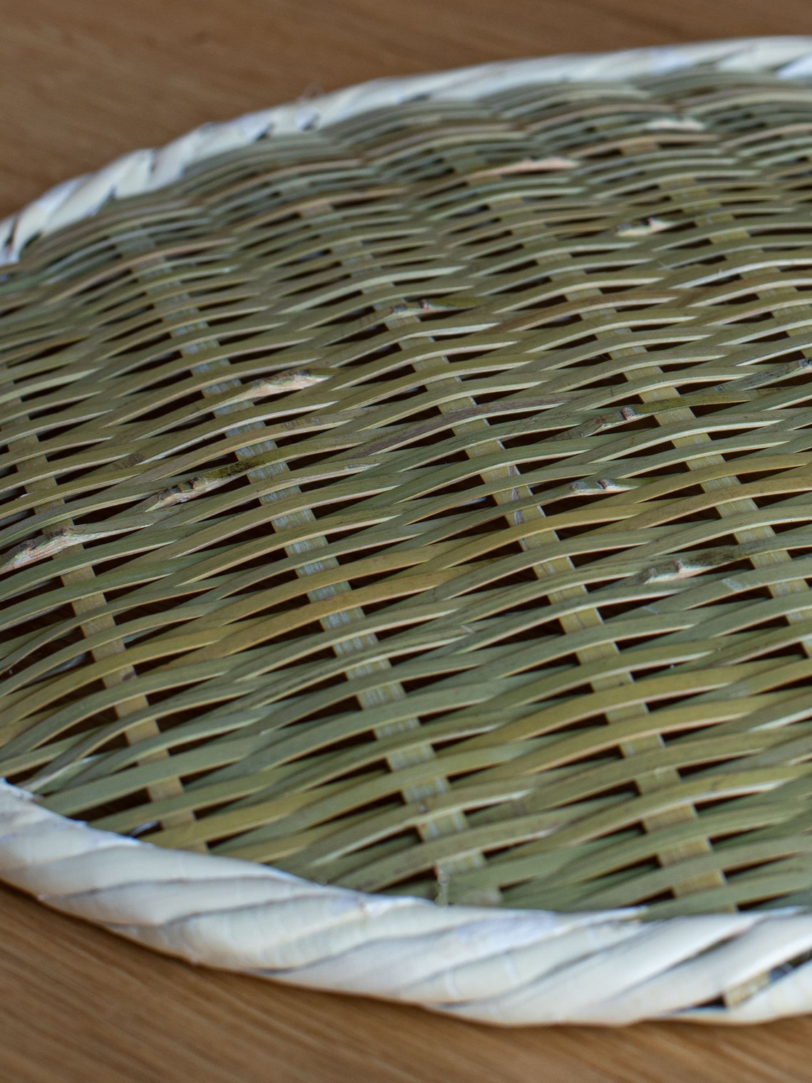 Bamboo Colander Large - Etsy