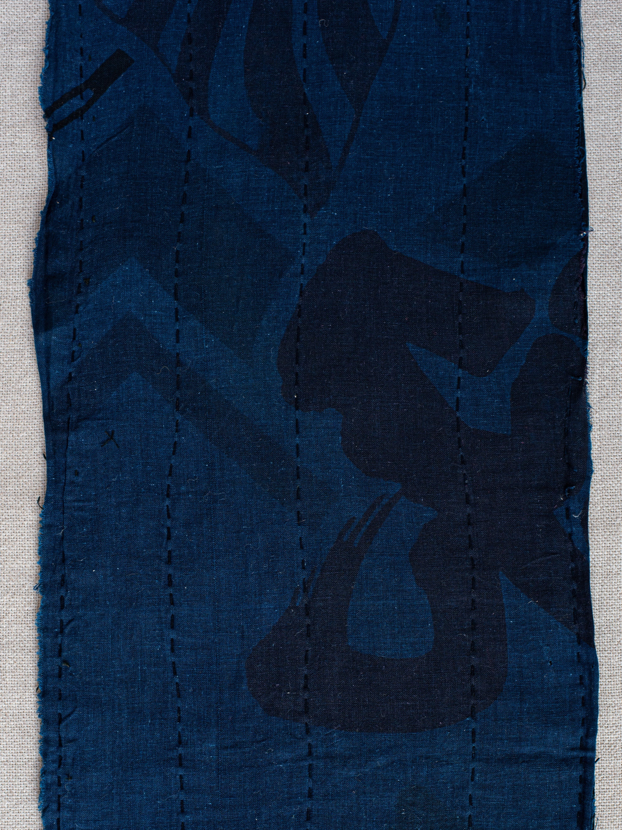 Antique Japanese Indigo Boro Patched Textile - Worn Indigo - Etsy