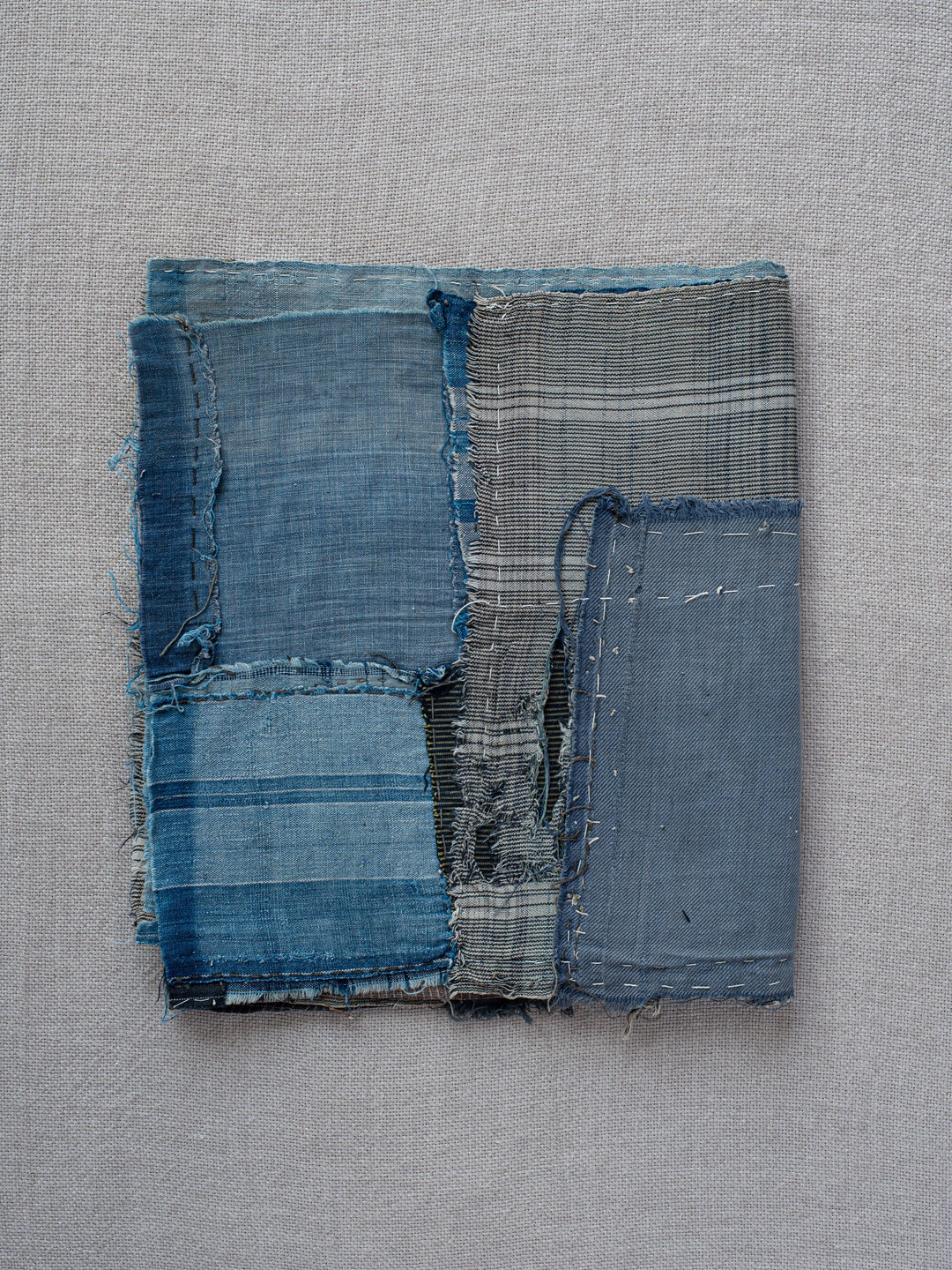 Antique Japanese Indigo Patchwork Boro Textile Sashiko Mends - Etsy