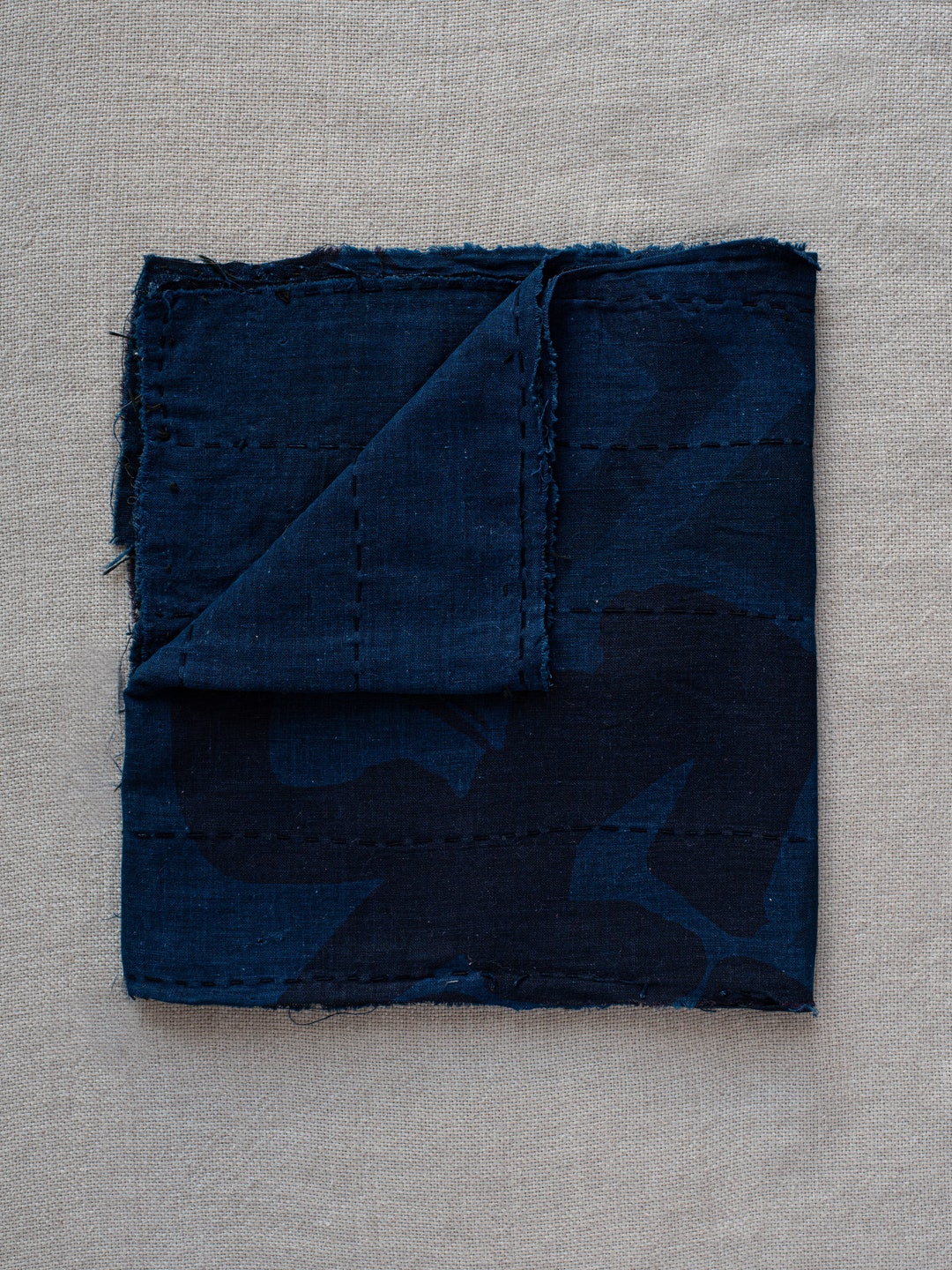 Antique Japanese Indigo Boro Patched Textile - Worn Indigo - Etsy