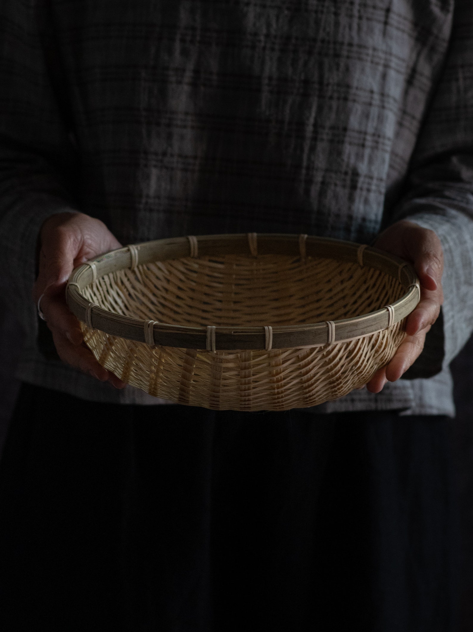 Deep Bamboo Colander - Etsy