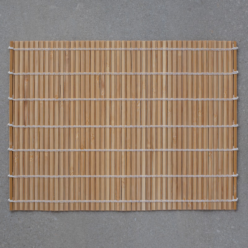 Bamboo Table Placemats - Etsy