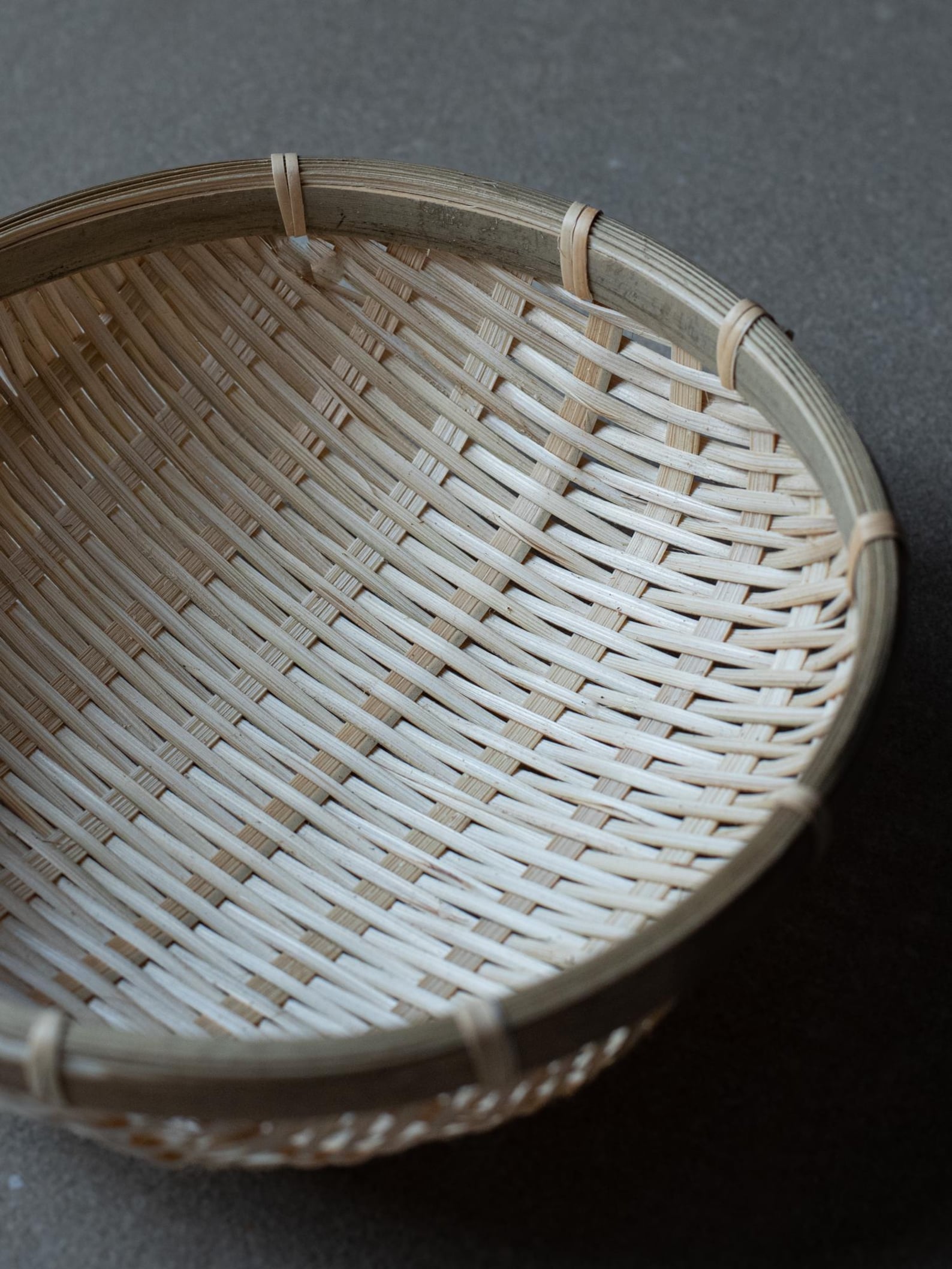 Deep Bamboo Colander - Etsy