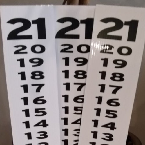 5 Pack Cornhole Scoreboard/score Keeper Sign/ Horseshoe | Etsy