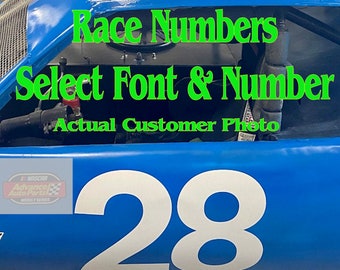 Rally Car Numbers - Etsy