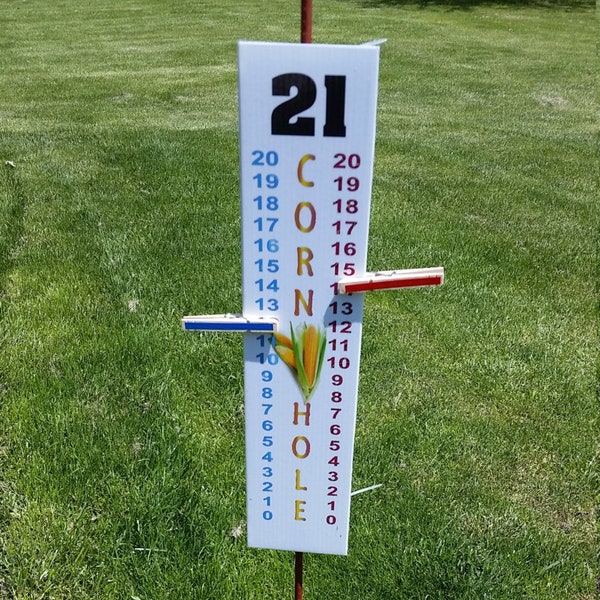 Corn Hole Score Board - Etsy