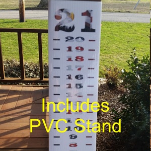 Cornhole - Horseshoe - Scoreboard Score Keeper Sign - USA Flag Eagle ...