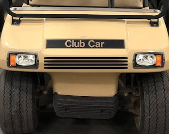 Faux Fake Golf Cart Grill Design Several Colors to Select | Etsy