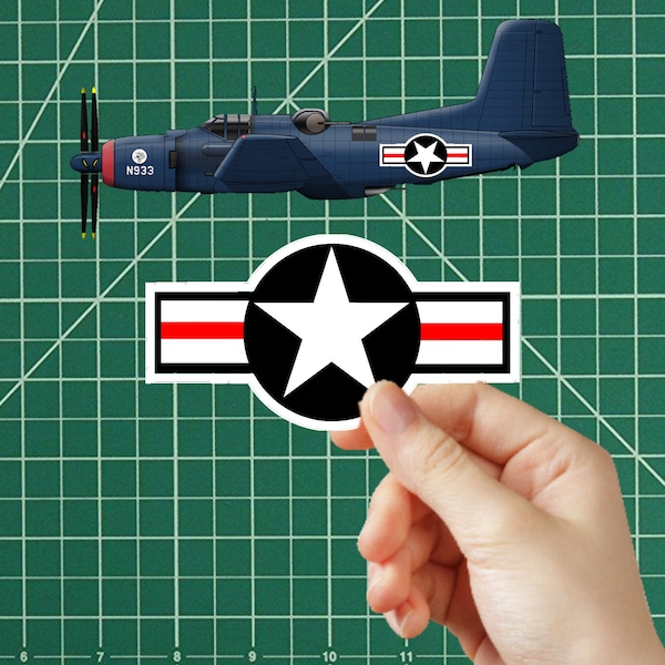 Stars and Bar Decal - Etsy