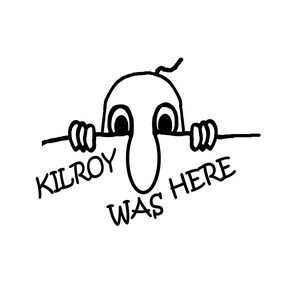 Kilroy Was Here WWII WW2 Graffiti Vinyl Decal Sticker Made - Etsy