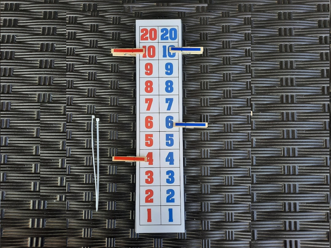 Universal Scoreboard: Washers, Cornhole, Horseshoes, Bocce, Ladder Ball ...