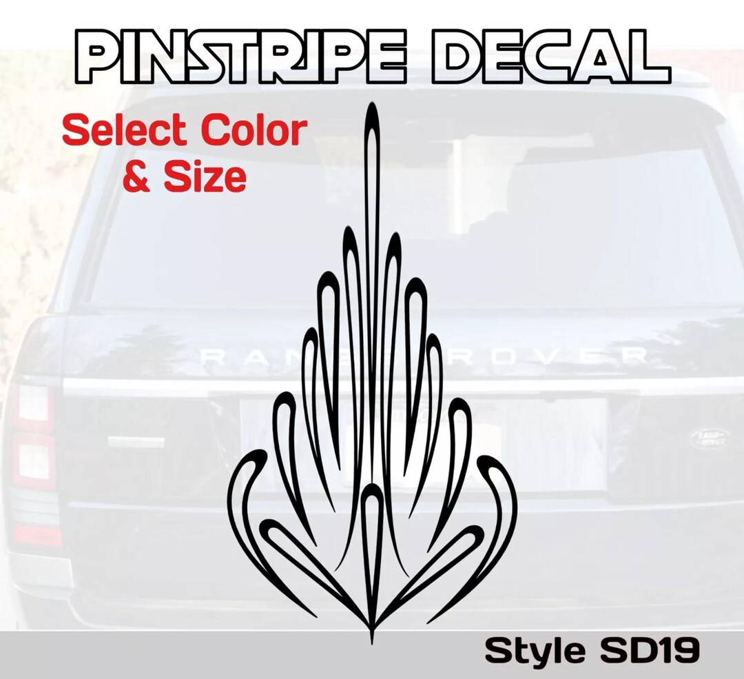 Pinstripe Vinyl Decal / Sticker - Fits Car Truck ATV Motorcycle Golf ...