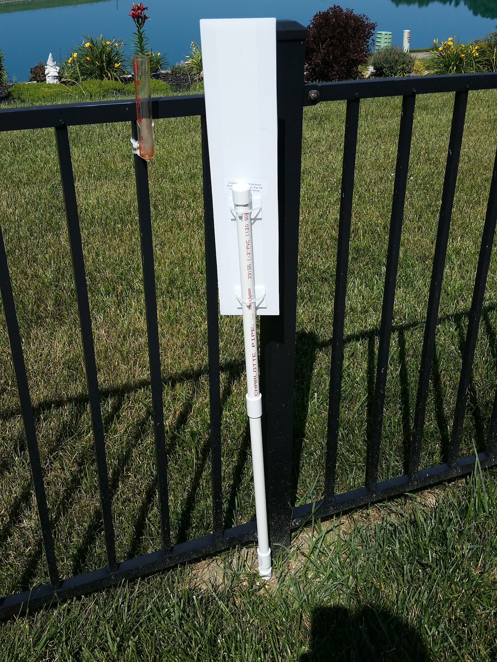 Cornhole Scoreboard Score Keeper - Easy Read - With YARD Stand - 44 ...