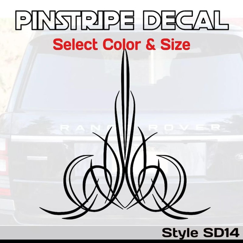 Pinstripe Sticker - Etsy