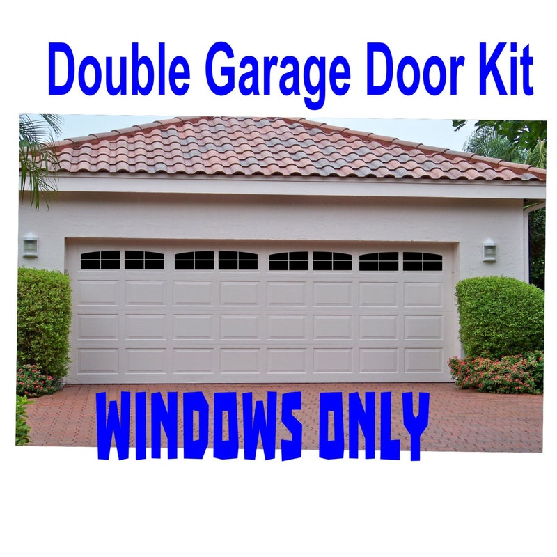 Garage Window Decals - Etsy