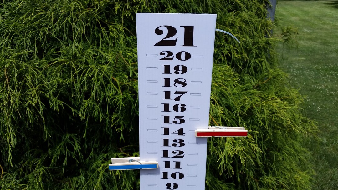 Black and White Classic - Scoreboard Score Keeper - UV & Water ...