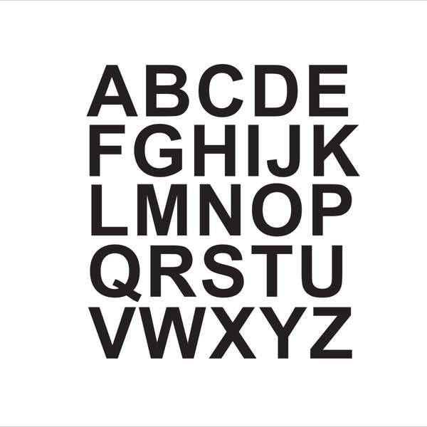 Vinyl Letters - Etsy