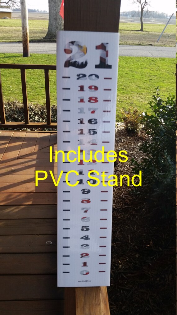 Cornhole Horseshoe Scoreboard Score Keeper Sign USA Flag - Etsy