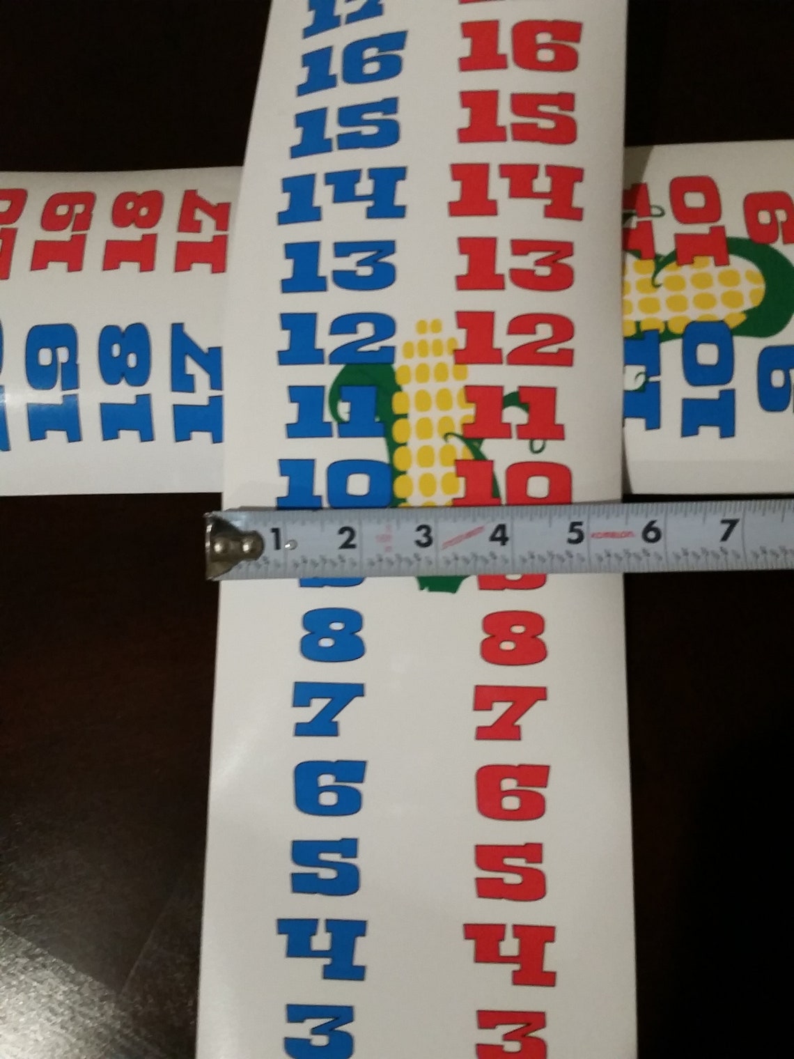 DIY Corn Hole Scoreboard Decals Set of 2ea 24 Inch X 5.5 - Etsy