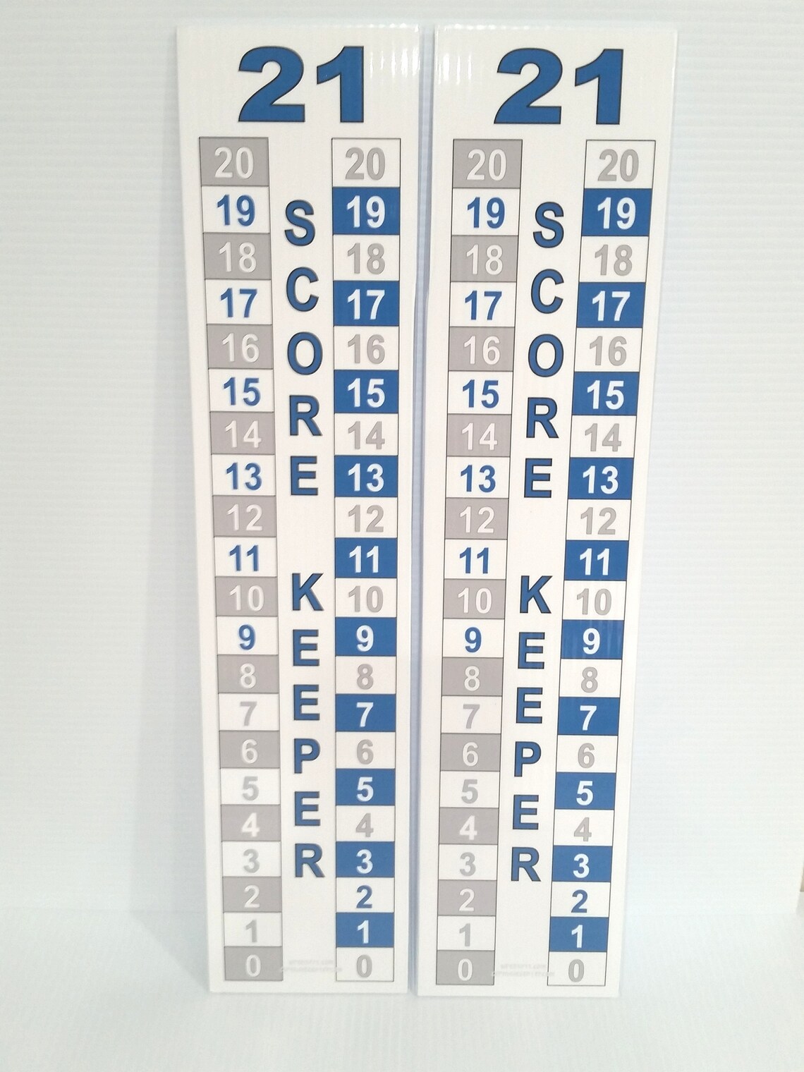 Set of 2 Scoreboard Score Keeper Grey and Navy Blue Gray - Etsy
