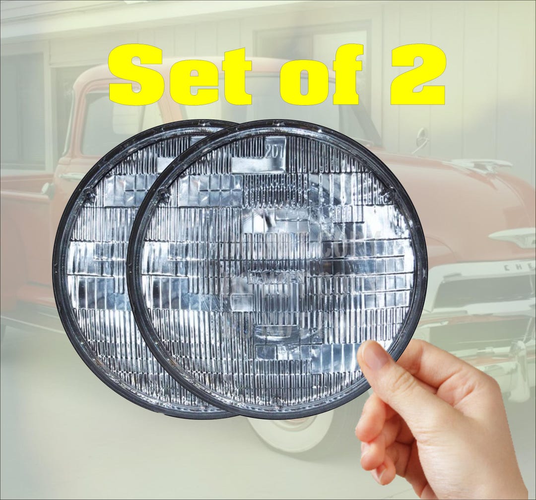 Fake Round Headlight Stickers Stock, Derby, Race, RC Cars, Golf Carts ...