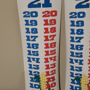 DIY Corn Hole Scoreboard Decals - Set of 2ea 24 Inch X 5 Inch - These ...