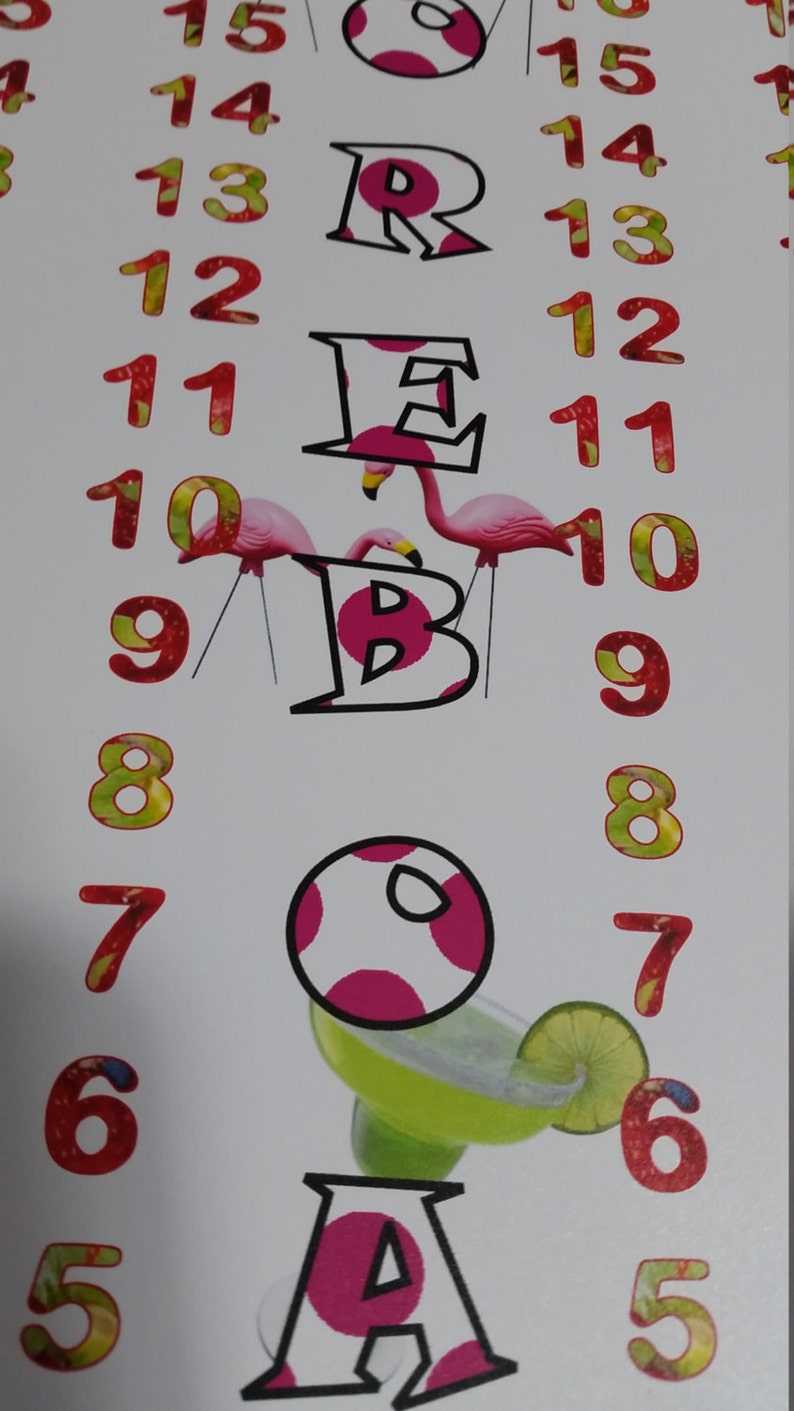 Cornhole Scoreboard Pink Flamingos and Margaritas, This is a Must Have ...