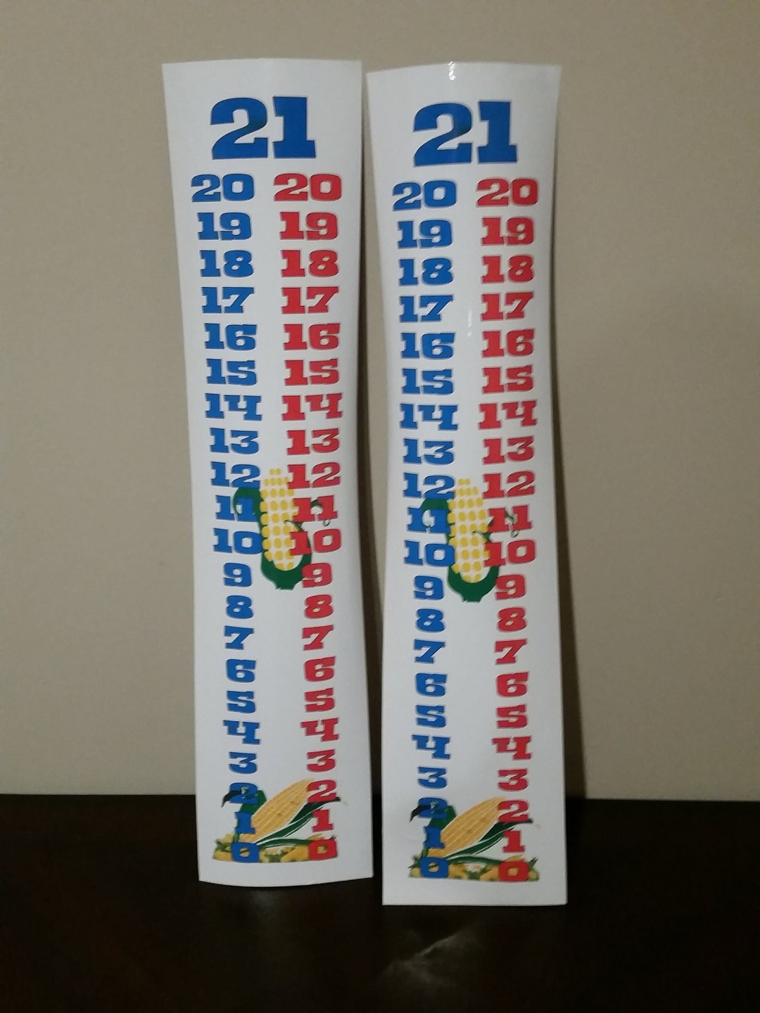 DIY Corn Hole Scoreboard Decals - Set of 2ea 24 Inch X 5 Inch - These ...
