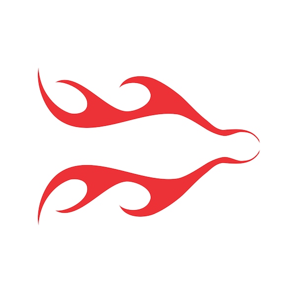 Rc Car Flame Decals - Etsy