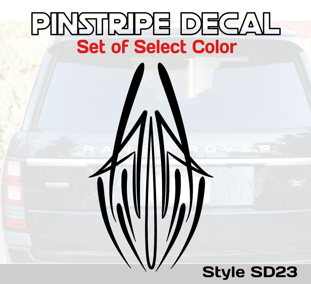 Pinstripe Vinyl Decal / Sticker - Fits Car Truck ATV Motorcycle Golf ...