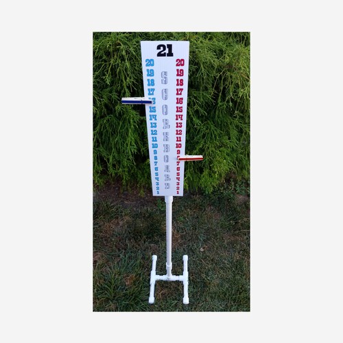 Cornhole Scoreboard W 42 Stand Score Keeper Sign Red - Etsy
