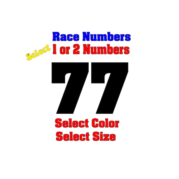 Race Numbers - Etsy