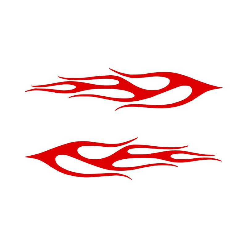 Flame Decals - Etsy
