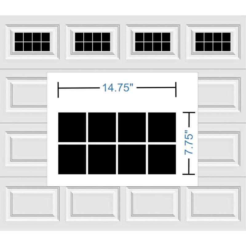 Faux Garage Door Windows - Etsy