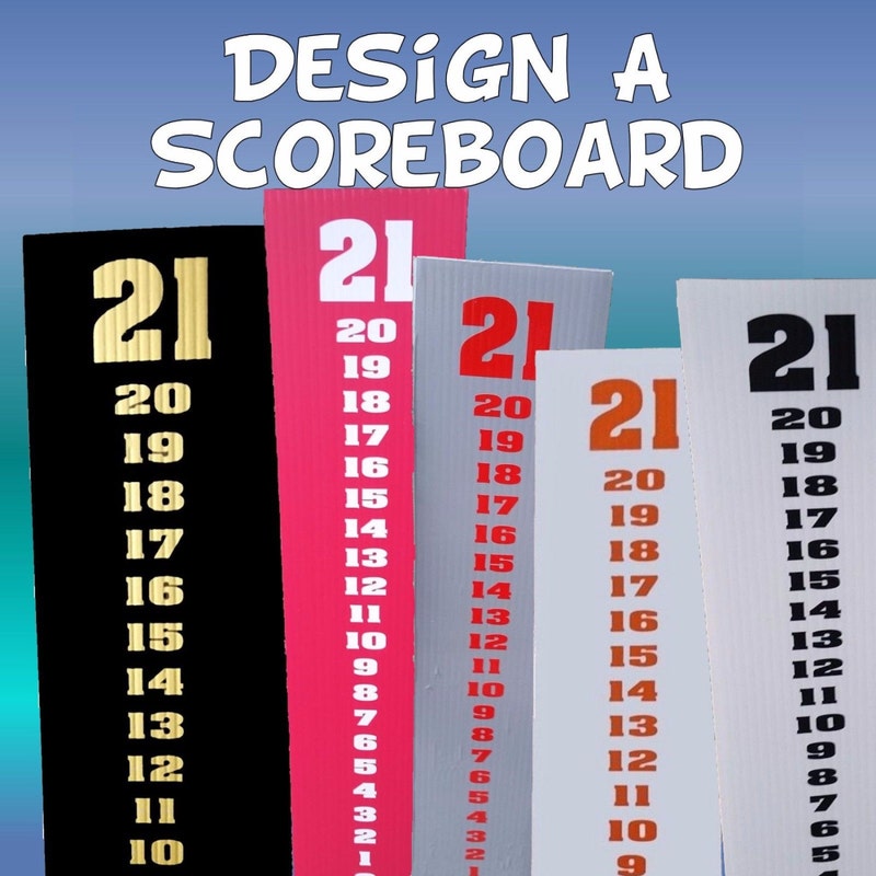 Cornhole Scoreboard Svg - Etsy