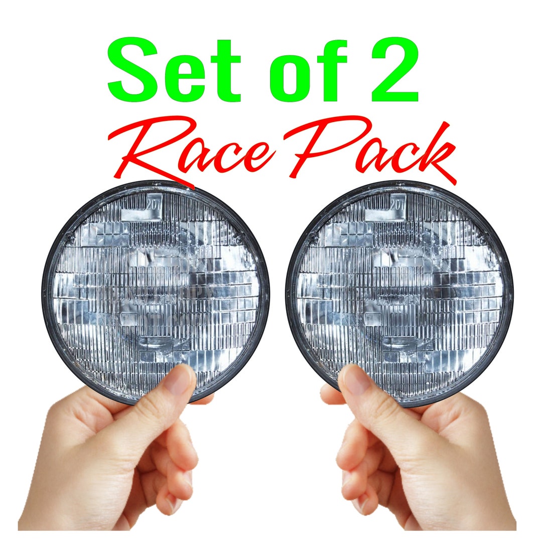 Fake Headlight Stickers: Racing Decals for Derby, RC Cars, Golf Carts ...