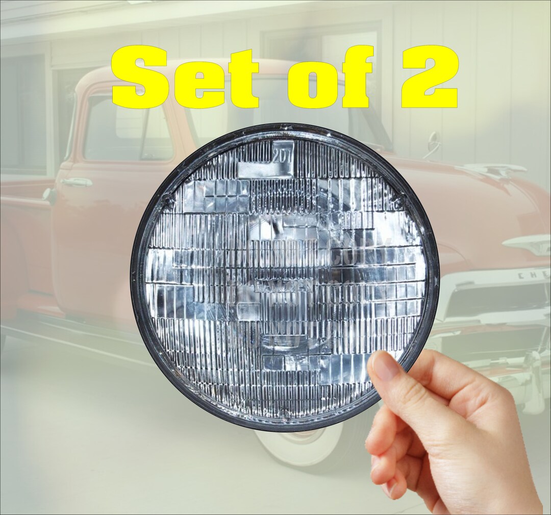 Fake Round Headlight Stickers Stock, Derby, Race, RC Cars, Golf Carts ...