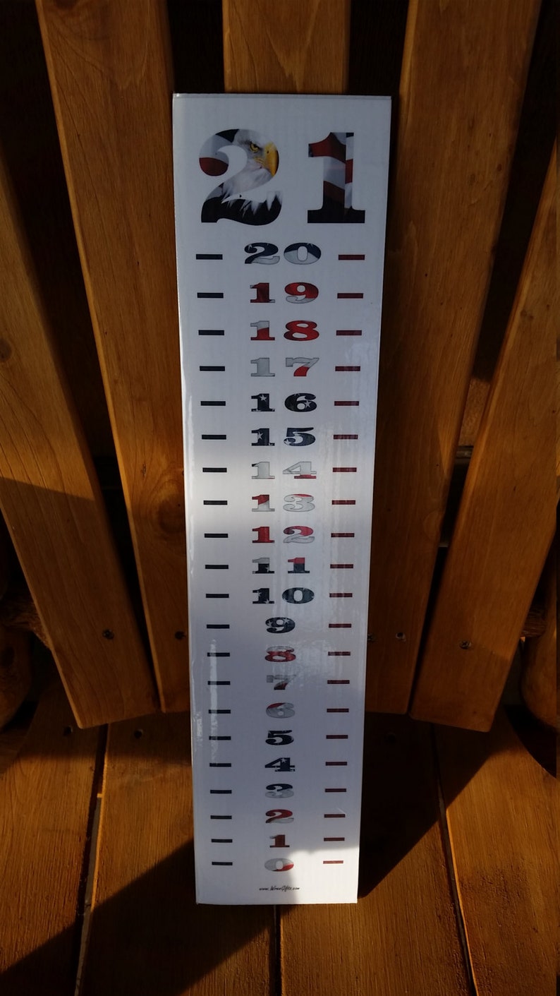 Cornhole Horseshoe Scoreboard Score Keeper Sign USA Flag - Etsy