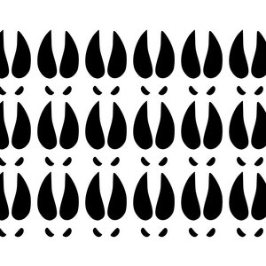 16 EA Deer Tracks Vinyl Decal Stickers - Buck Hunters Made in USA - Etsy