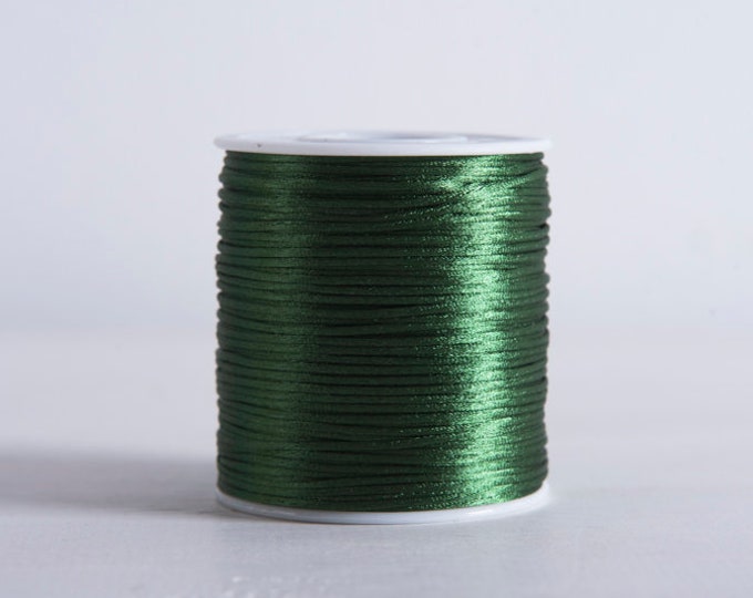 Satin Rattail Cord in Several Colours 2mm Satin Cord for - Etsy