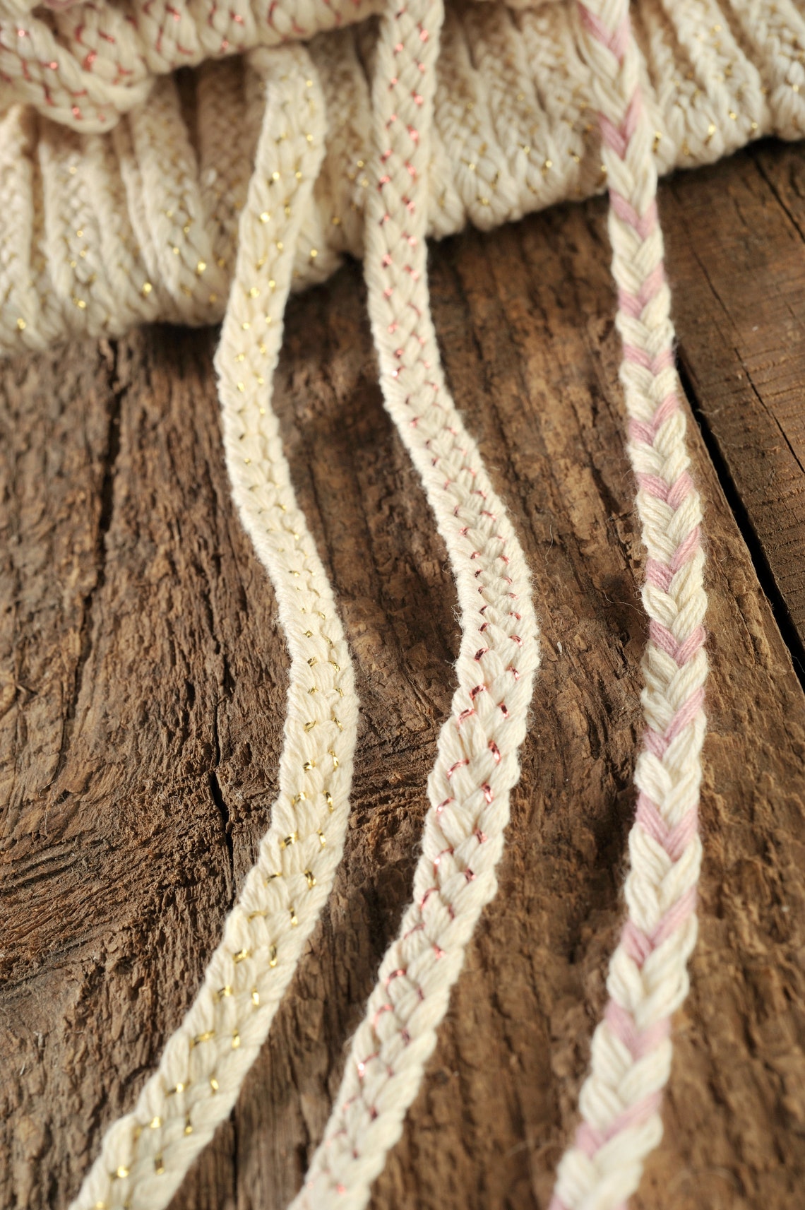 Braid Cord, 7mm/0.27", Various Colors Braided Tape, Braided Cord ...