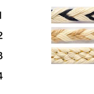 Braid Cord, 7mm/0.27", Various Colors Braided Tape, Braided Cord ...