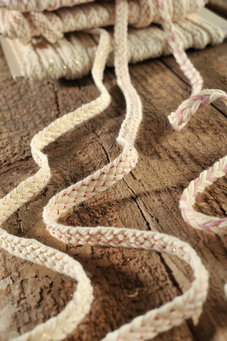 Braid Cord 7mm/0.27 Various Colors Braided Tape - Etsy